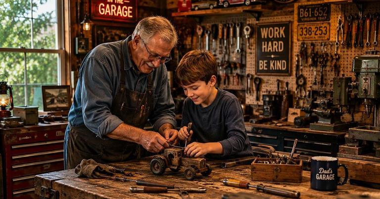 What old workshops had that modern spaces lost
