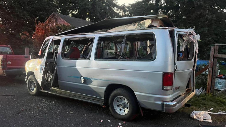 Man seriously injured in Castle Rock after propane explosion inside van