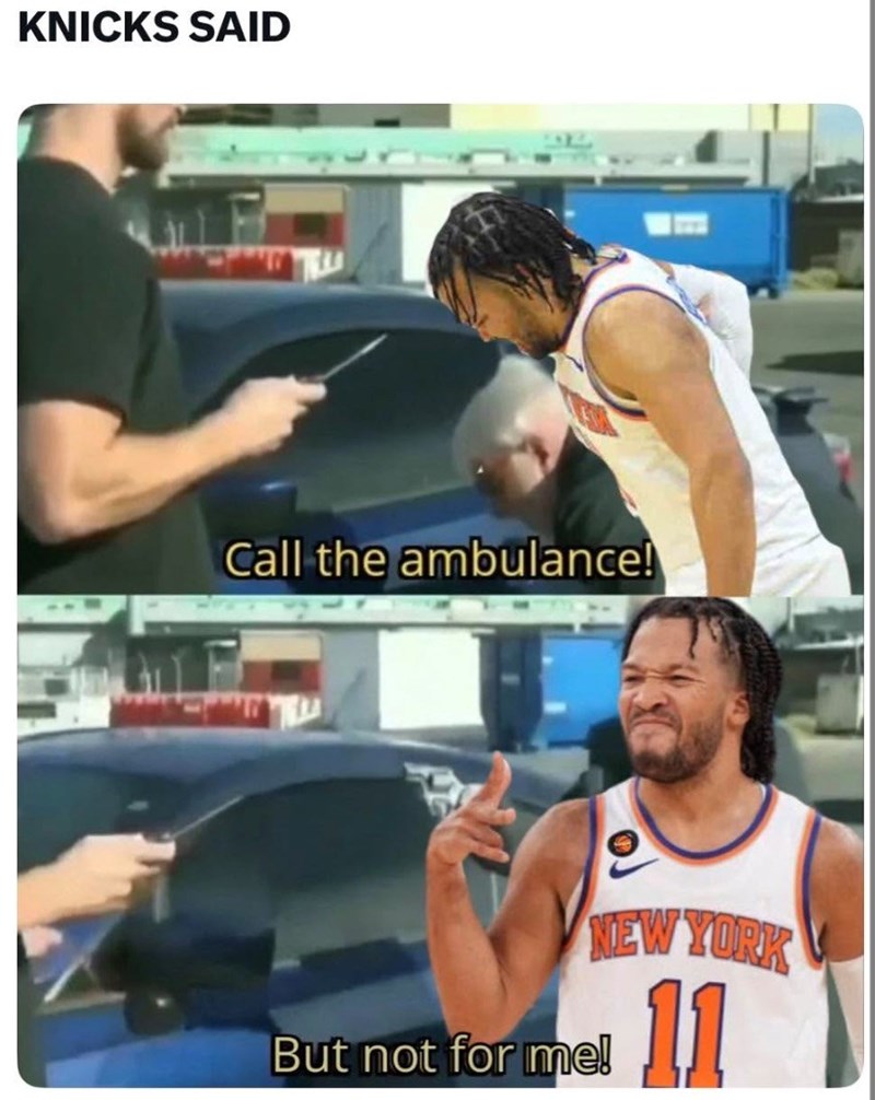 'Let's go, Knicks!': 21 Best reaction tweets and funniest memes for New ...