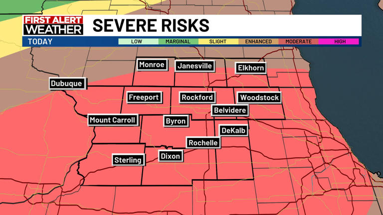 🔴 Live blog: Severe storms expected Thursday in the stateline