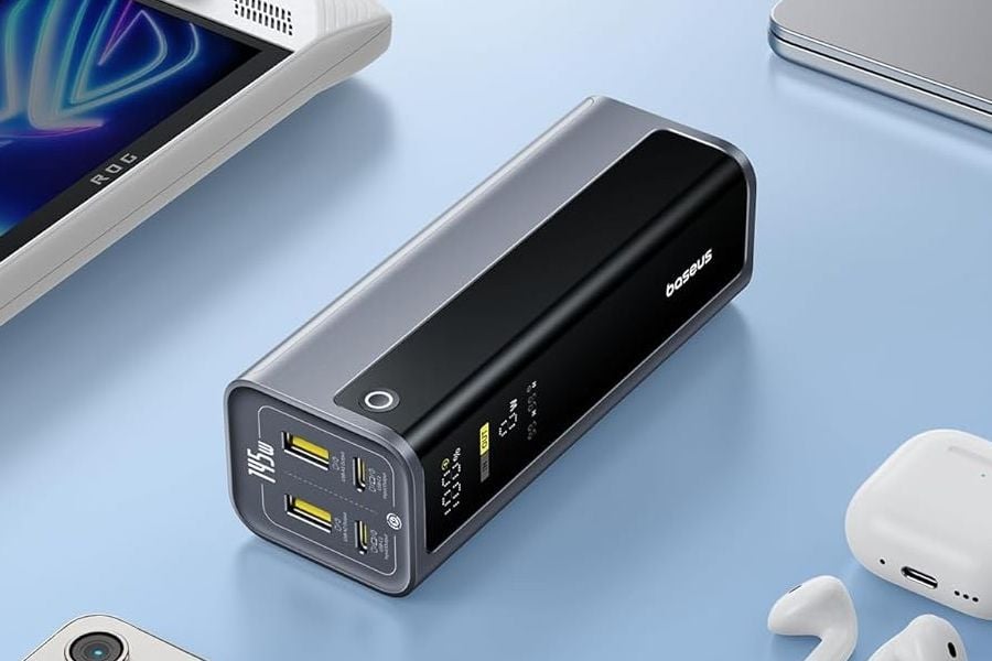 Baseus launches 20,800mAh powerbank with 145W output