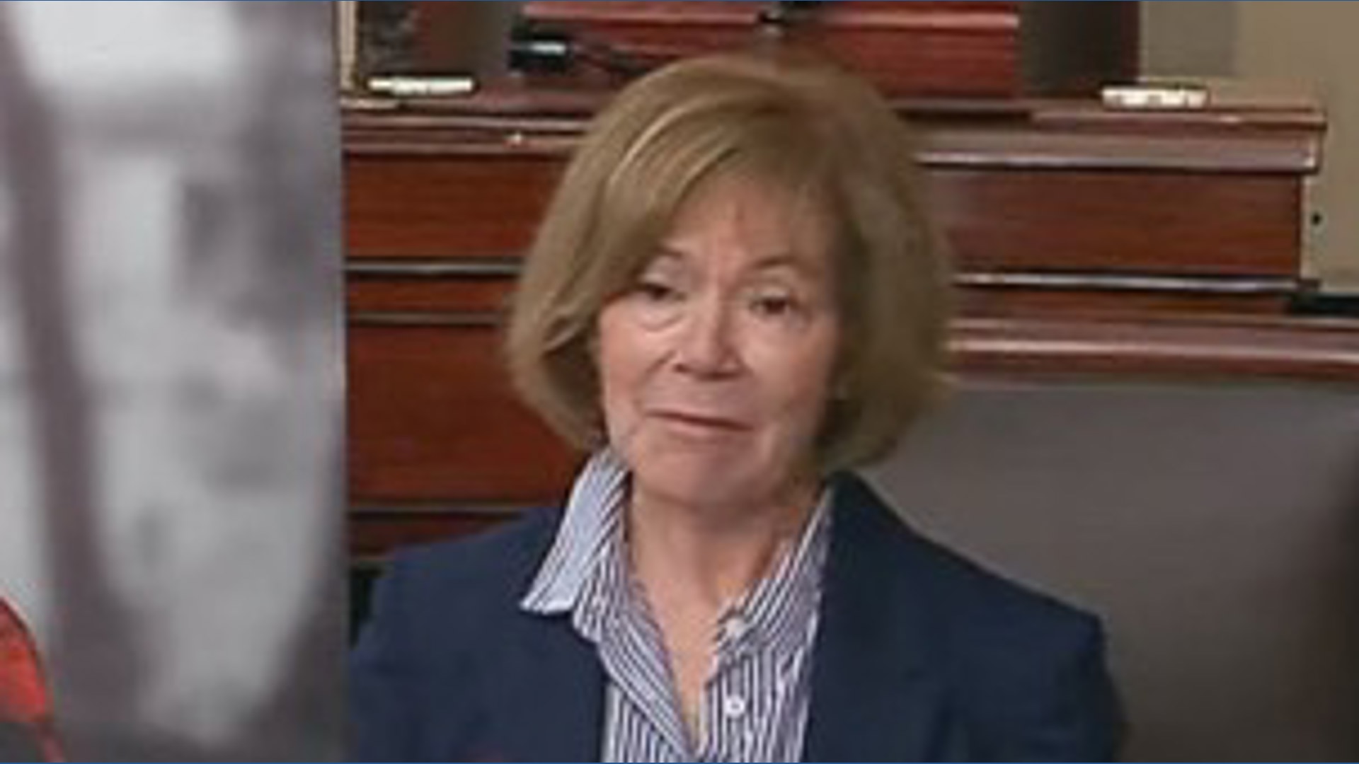 Senator Tina Smith honors Melissa and Mark Hortman