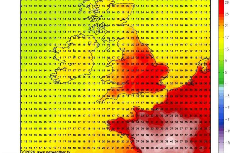 Yorkshire heatwave as Met Office forecasts 'very warm' temperatures