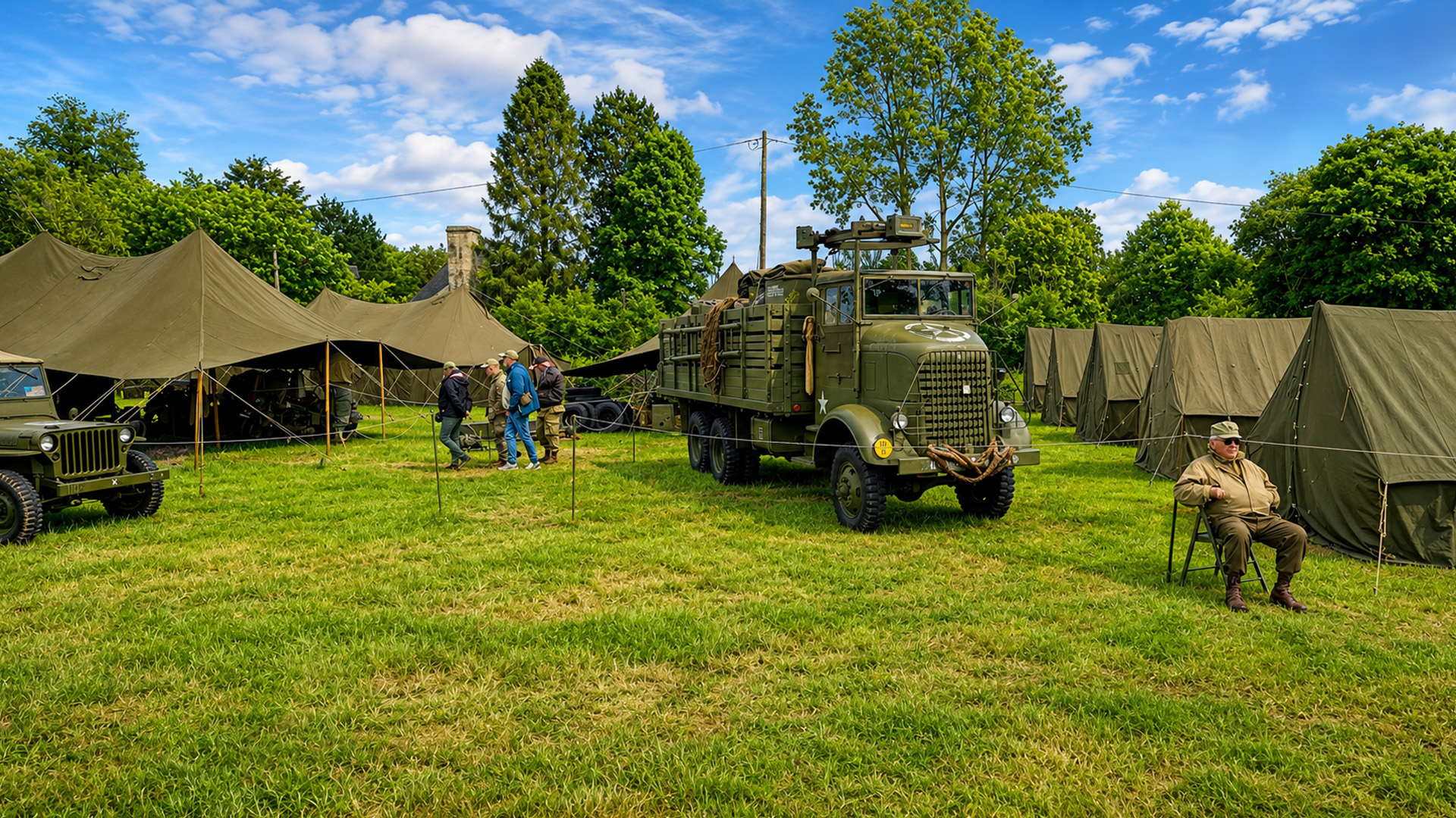 Camp Géronimo in Normandy preserves the spirit of D-Day (4K)