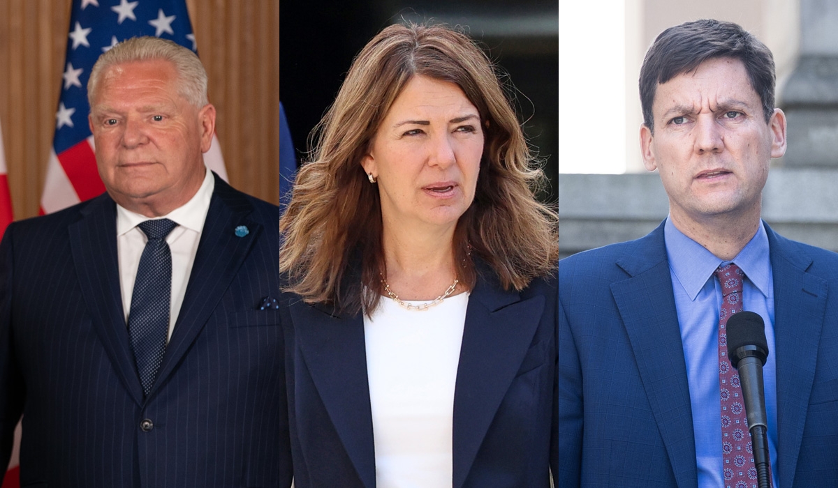 Doug Ford, Danielle Smith and David Eby hit personal lows in new ...