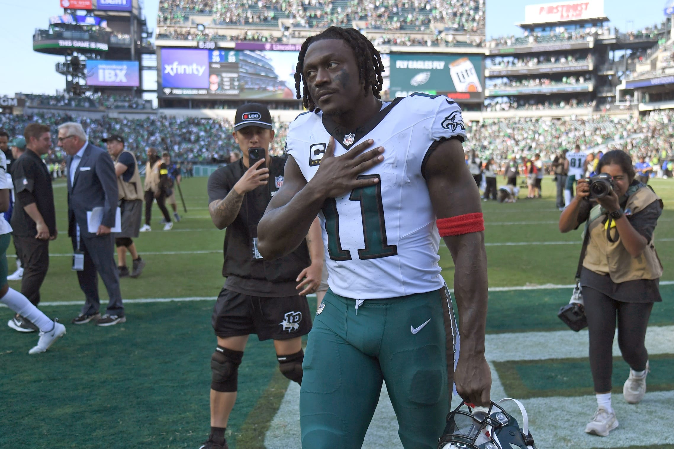 'I can't wait': AJ Brown's wife Kelsey Riley makes feelings clear after ...