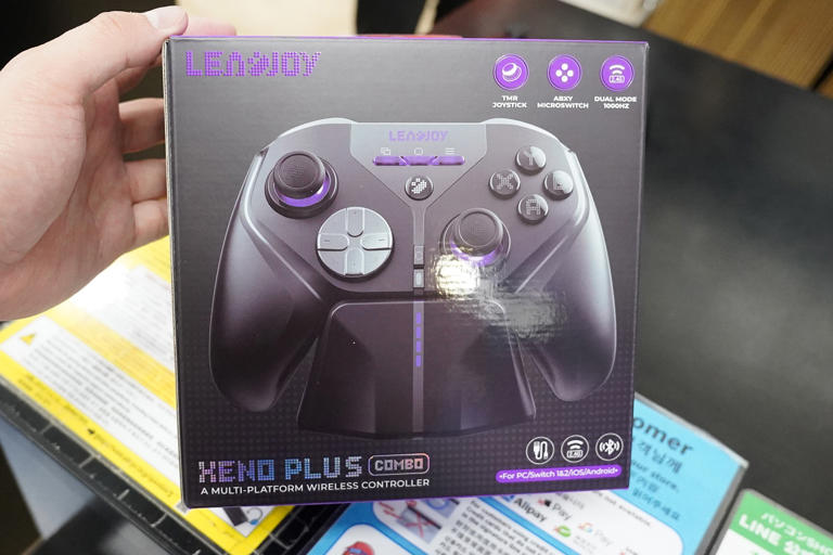 高精度TMRスティック搭載ゲームパッド「XENO PLUS COMBO」が発売
