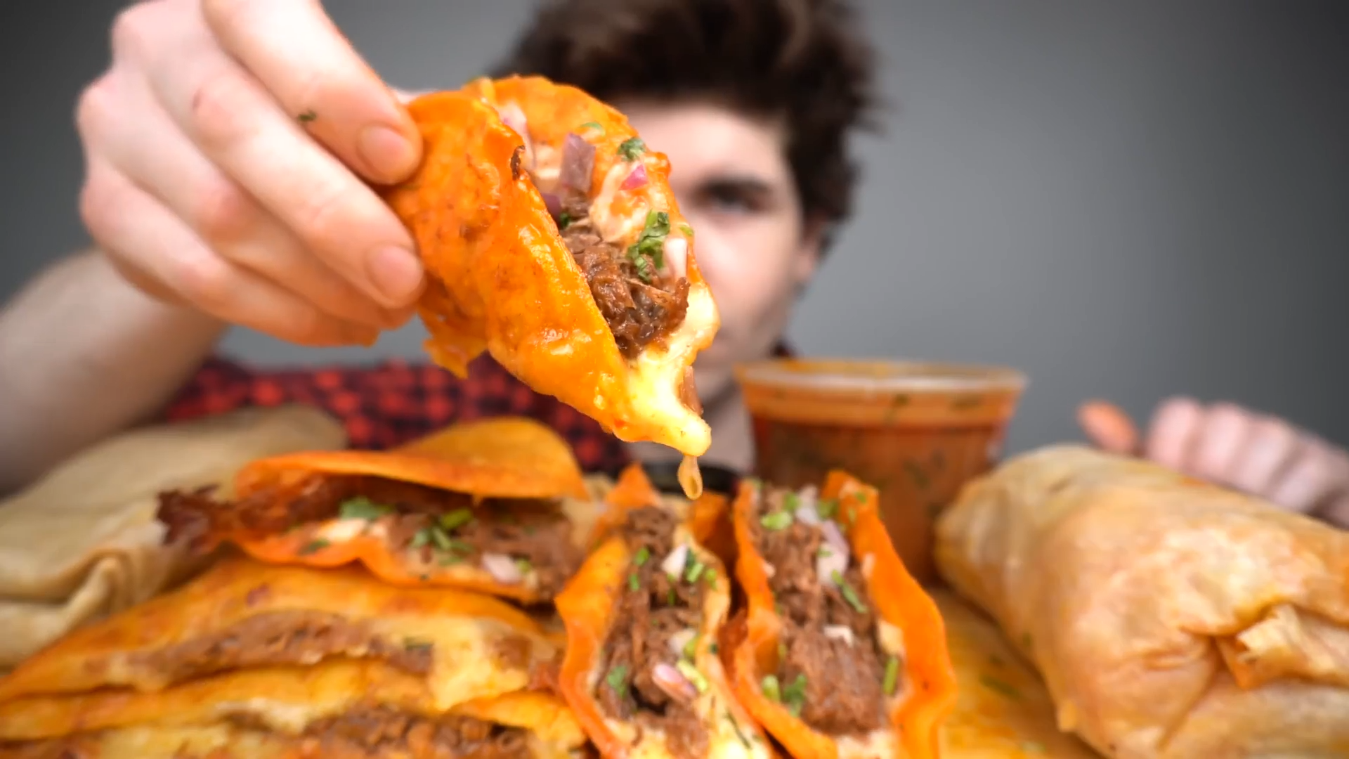 Man tries this mega Mexican mukbang