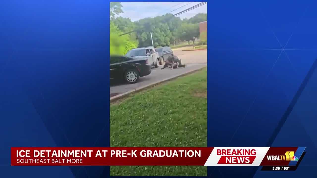 ICE arrests 2 people at Baltimore school, leaders demand answers