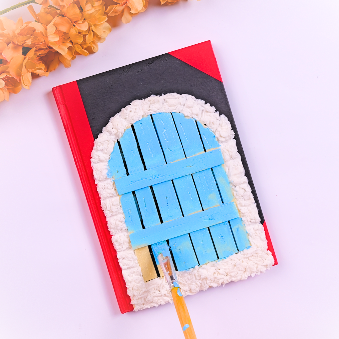 Crafting a secret door journal 📔🔒