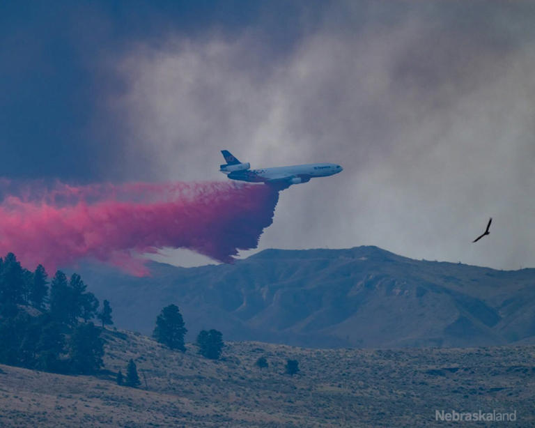 Nebraska Panhandle wildfire remains at 42% containment; evacuation ...