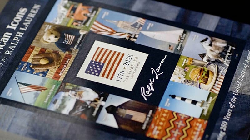 God bless America: Ralph Lauren unveils stamp collection for 250th US ...