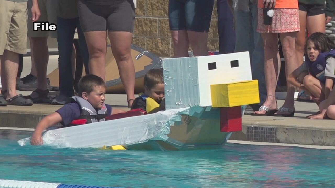 Cardboard boat races return June 20 at Roosevelt Swim Center