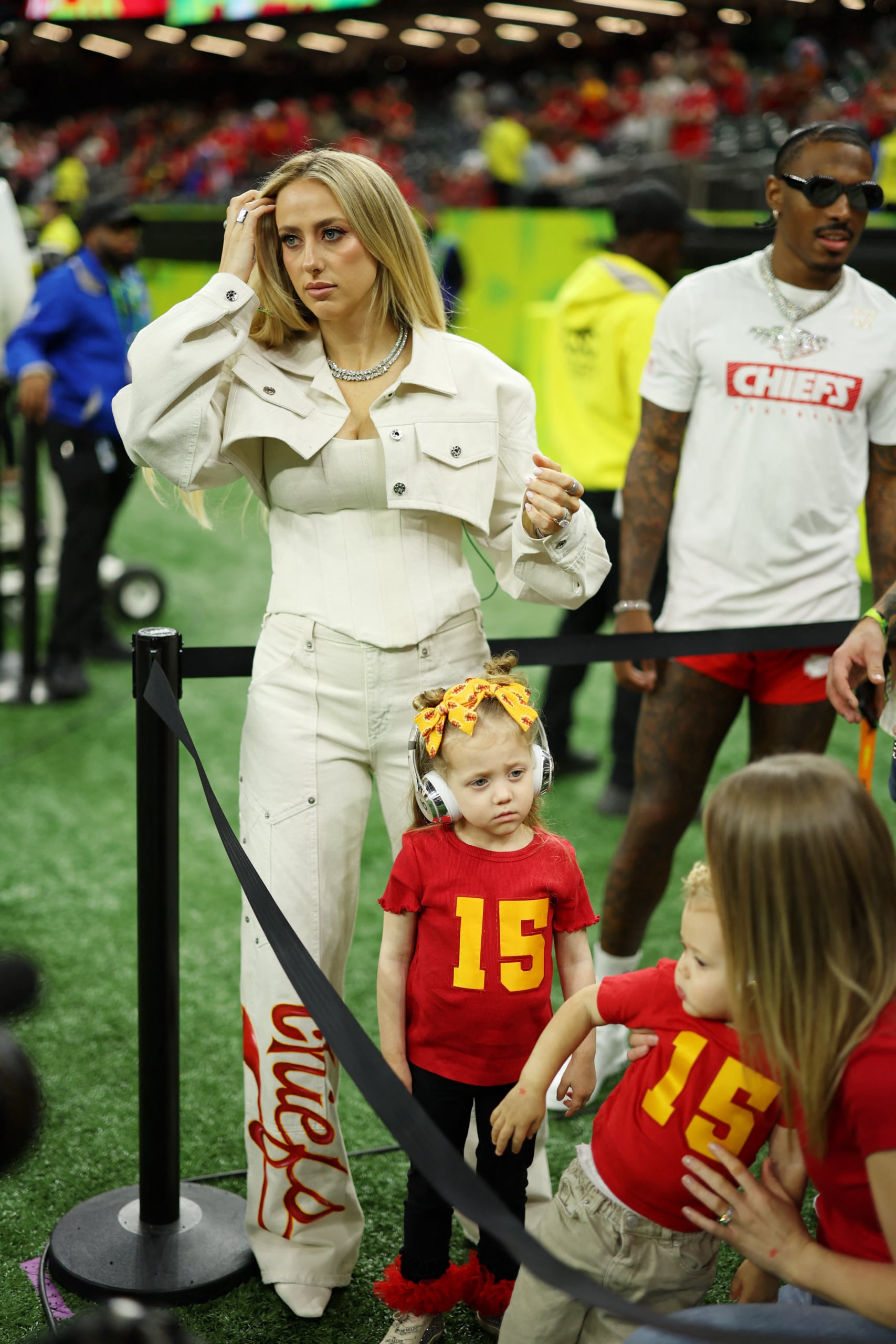 Brittany Mahomes embraces sports mom life as kids get busy during ...