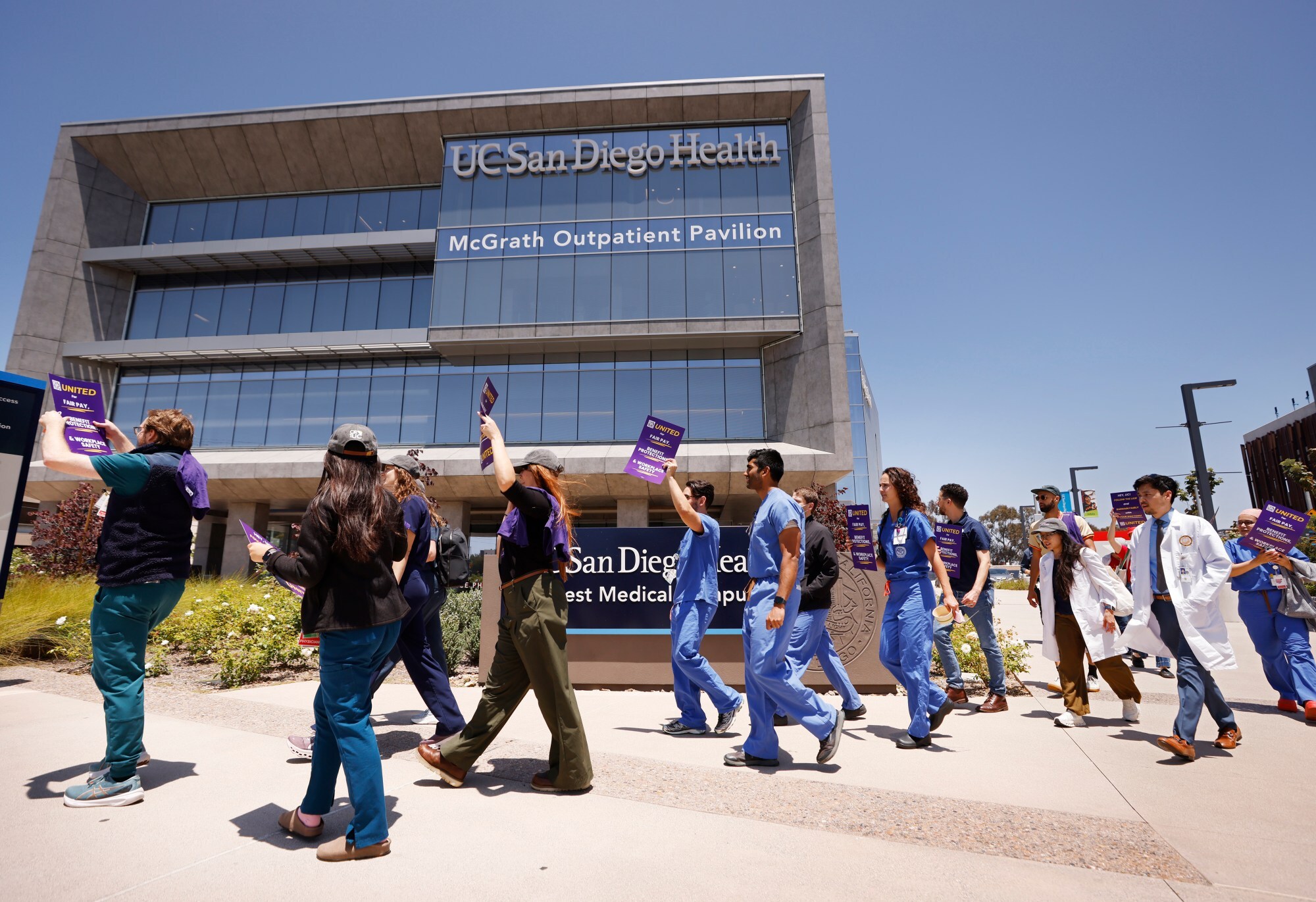 With contract expiring July 1, UC doctors criticize prolonged negotiations