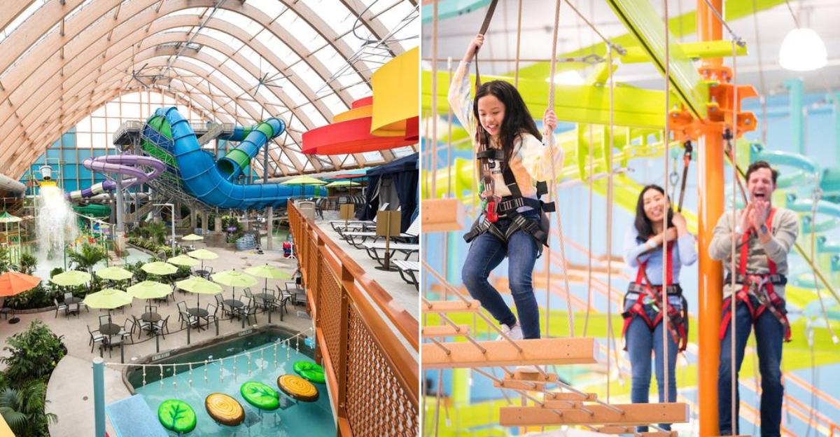 All-in-one New York waterpark resort where giant slides and indoor ...