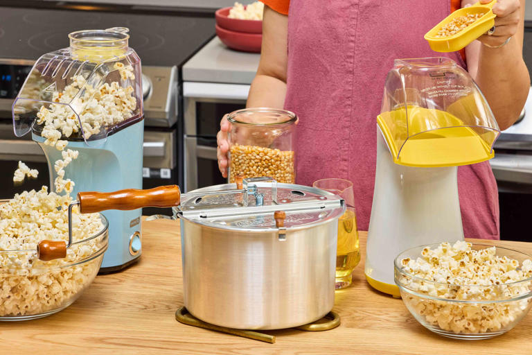 We tested 11 popcorn makers—these 6 made the tastiest popcorn