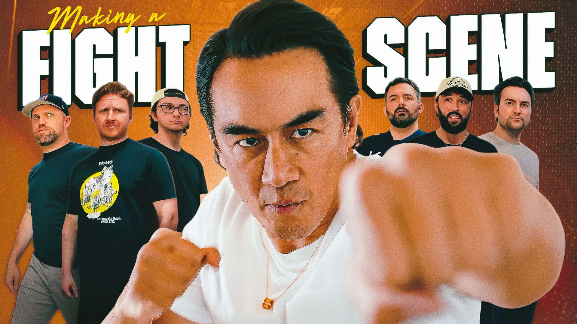 Martial arts actor Joe Taslim came into the office and suplexed Nate