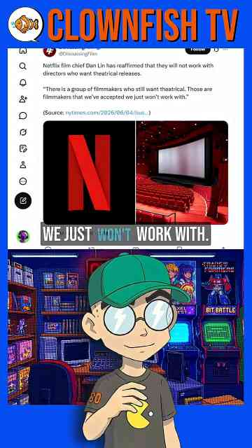 Netflix won't work with directors who want theatrical releases!