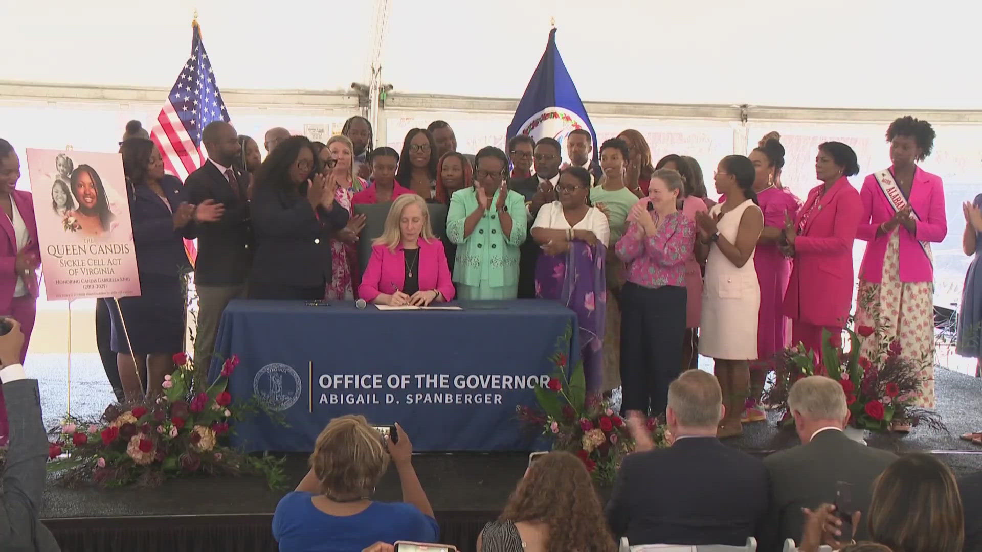 Spanberger signs new laws to improve sickle cell care in Virginia