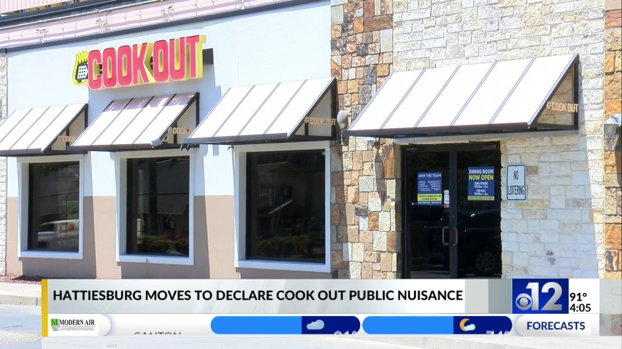 Hattiesburg leaders look to take action against Cook Out over safety ...