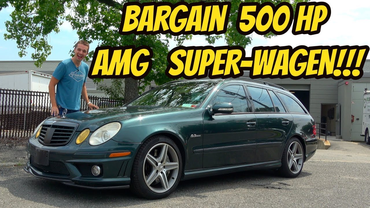 The cheapest E63 AMG in America didn't last long 🚨