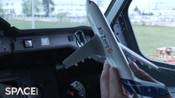 Novespace chief pilot provides insights on flying a Moon-G parabolic flight
