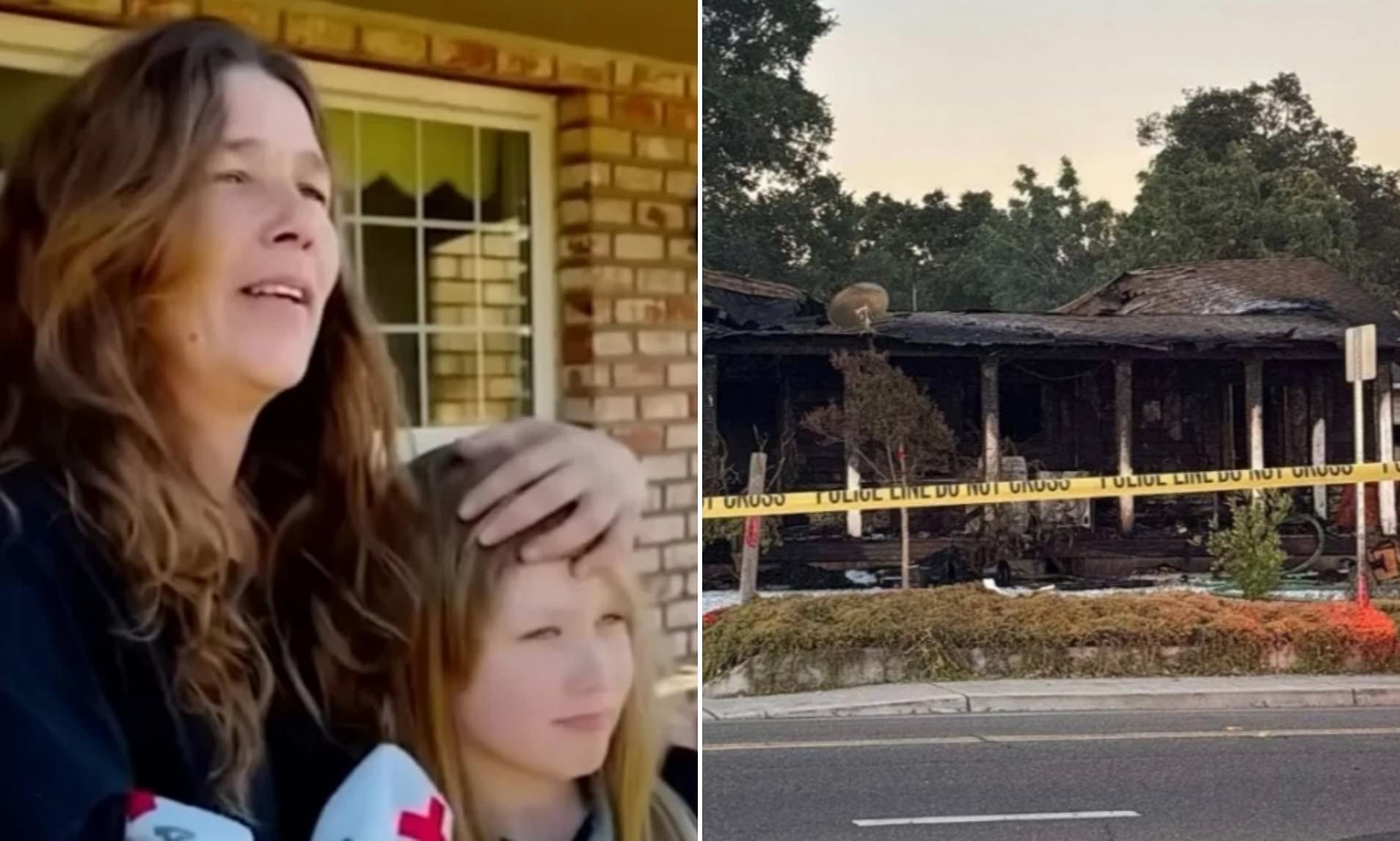 California girl, 10, hailed a hero for saving entire family from house ...
