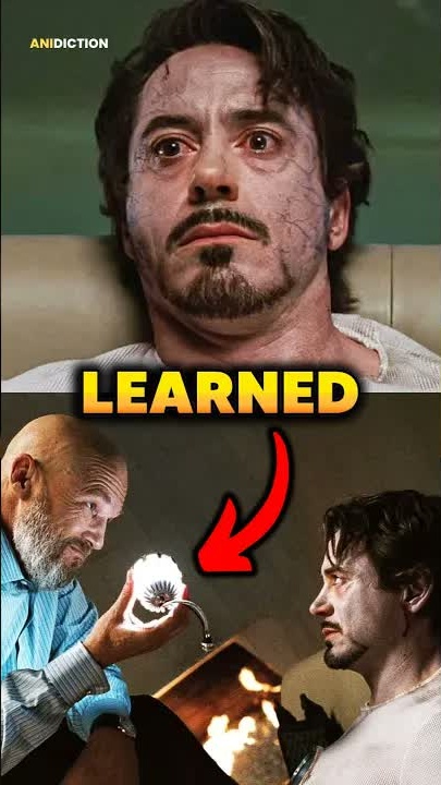 Another proof that Tony Stark learns from his mistakes! #tonystark #ironman