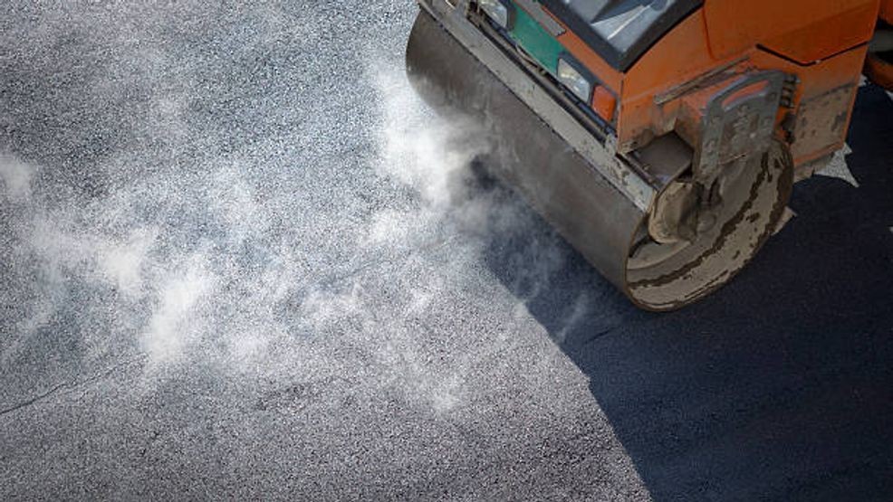 Pavement patching to close lane of US 40 in Baltimore County