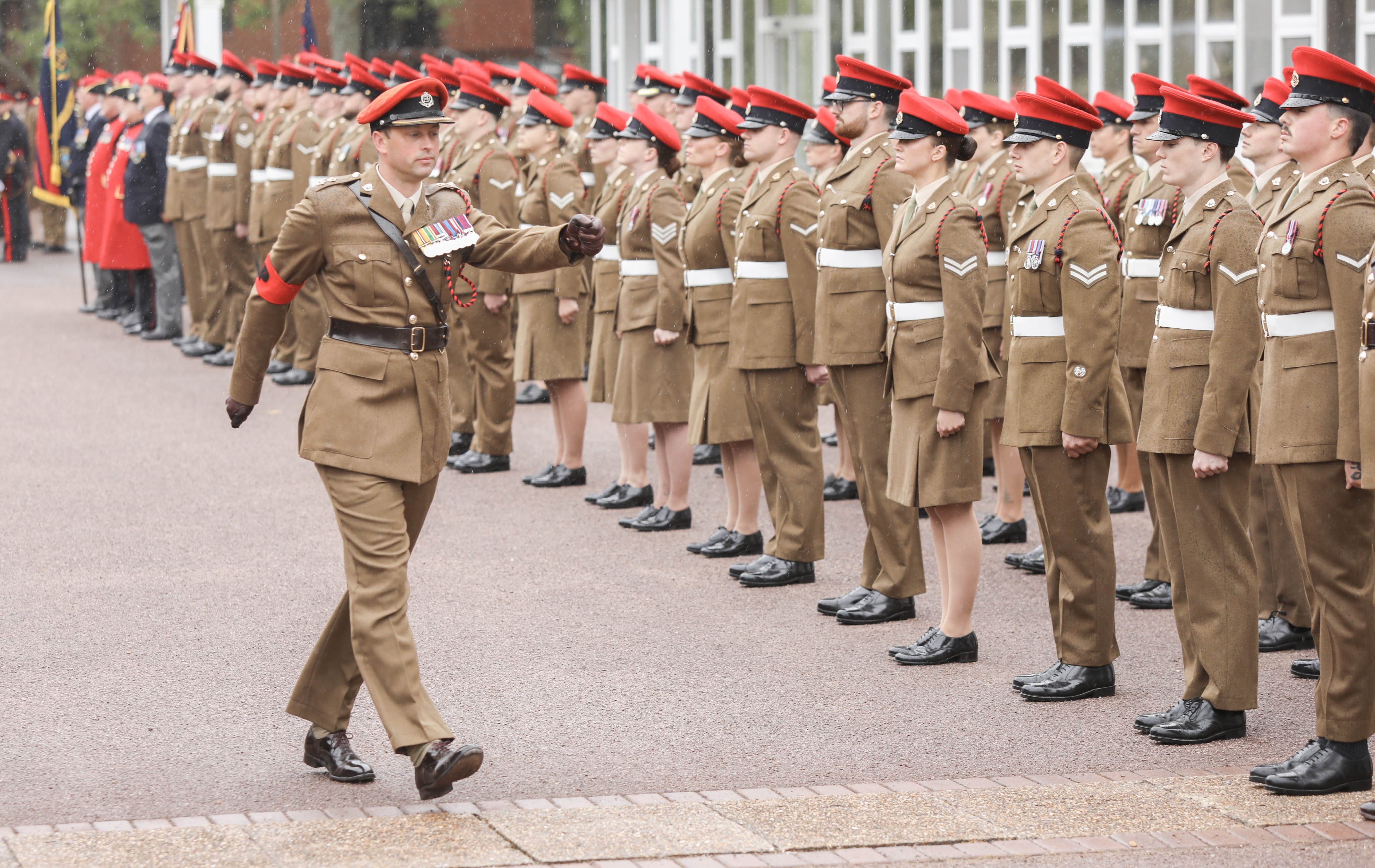 'Wonderful' parade and Duchess of Gloucester visit celebrates Corps of ...