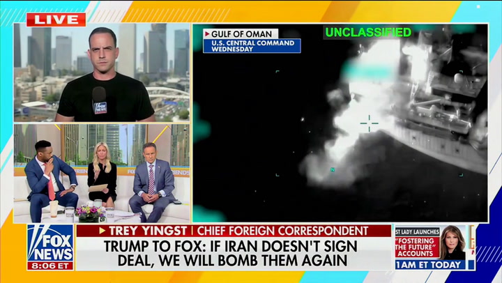 Fox News host says Trump supporters are 'tired' of Iran war