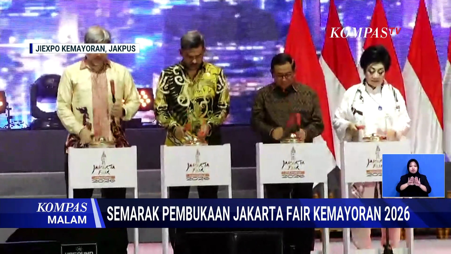 Jakarta Fair Kemayoran 2026 resmi dibuka, hadirkan berbagai macam ...