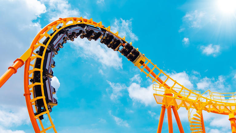Thrill seekers face historic 100-foot drop on amusement park’s newest ...