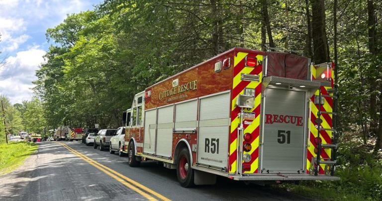 Multiple crews respond to blazing fire
