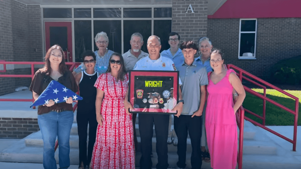 Myrtle Beach Fire Department honors Capt. Dwayne M Wright’s retirement ...