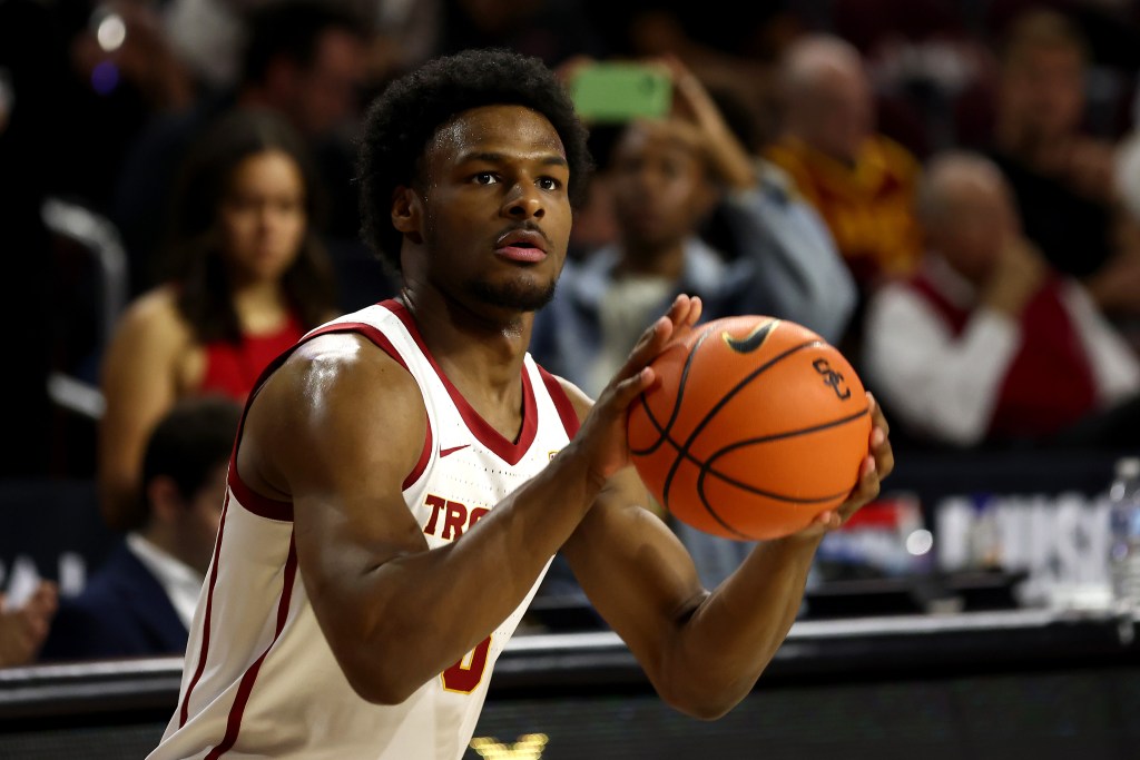 Bronny James shares picture of gnarly heart surgery scar