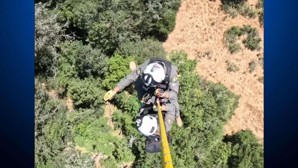 Injured mountain biker airlifted from Annadel State Park in Sonoma County