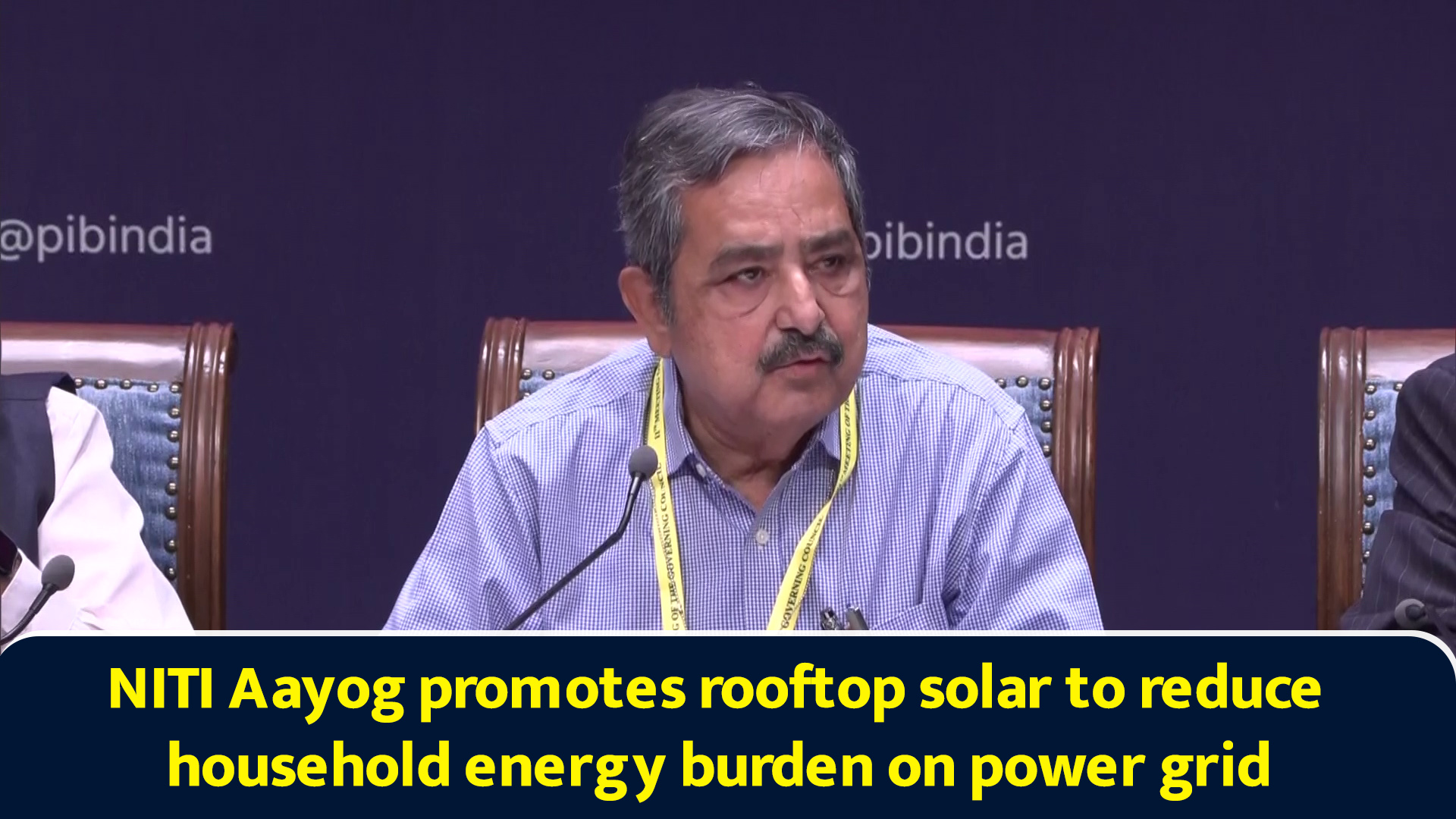 NITI Aayog promotes rooftop solar to reduce household energy burden on ...