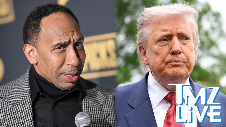 President Trump doubles down on ripping Stephen A Smith | TMZ Live