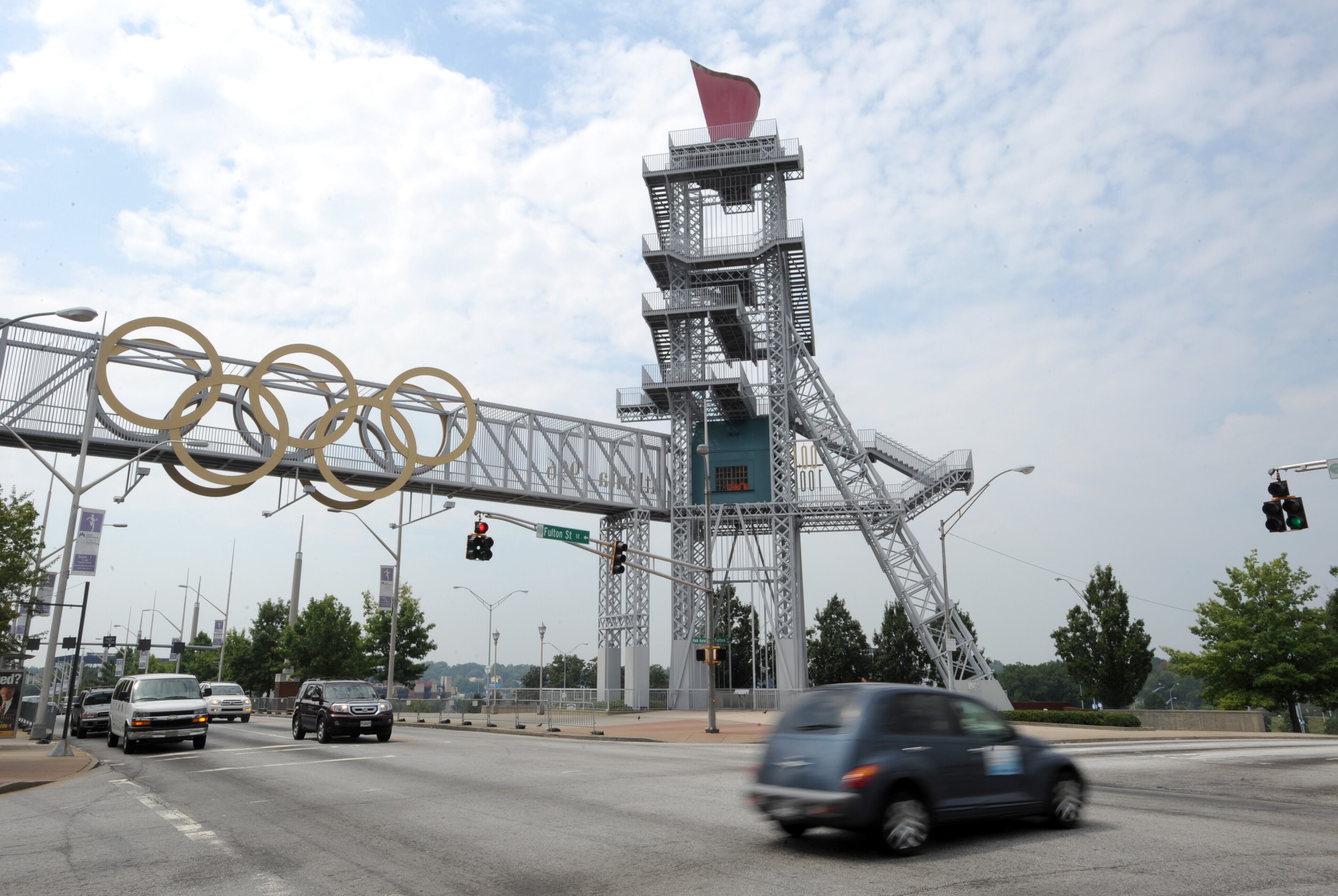 Olympic cauldron moving to Centennial Olympic Park