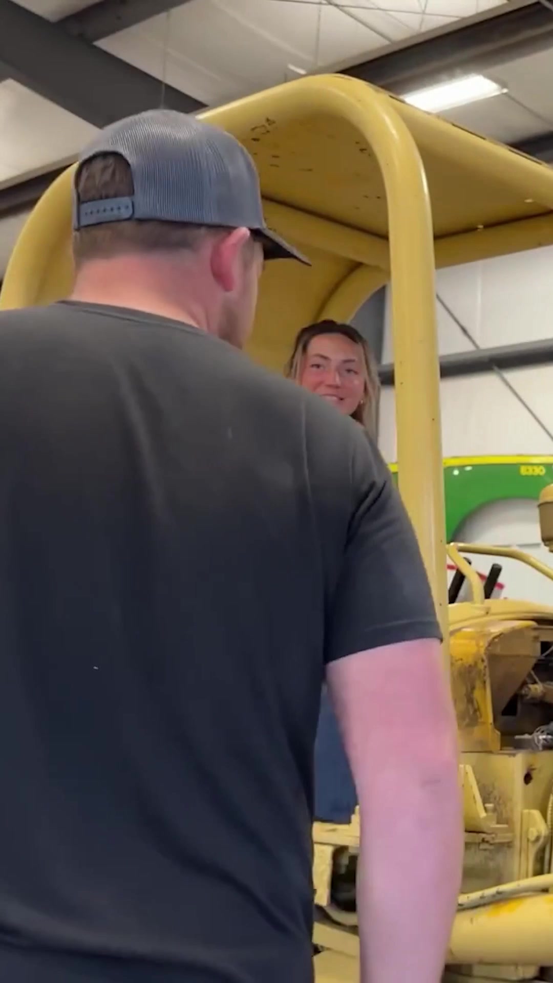 Starting up the old John Deere