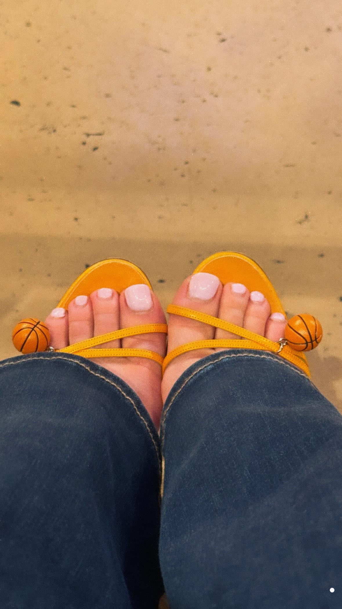 A closer look at Sydney Sweeney’s rare basketball stilettos from Game 4 ...