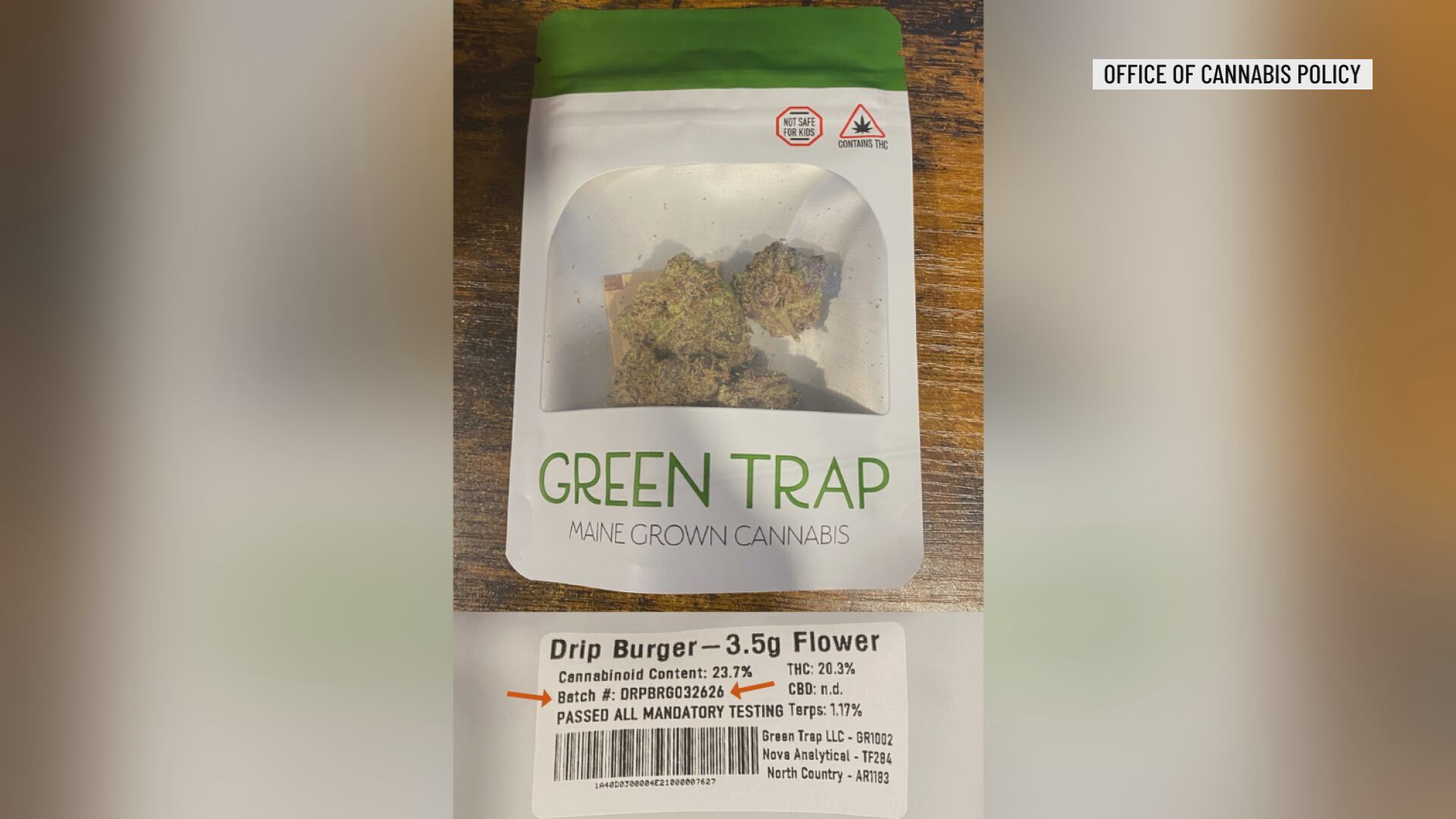 Recall issued for cannabis strain sold at several Maine stores