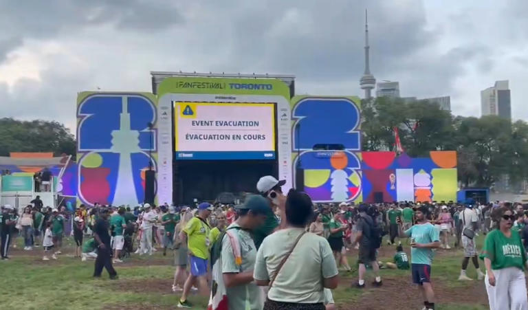 Violence erupts outside World Cup opening ceremony