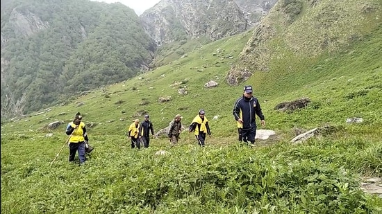 Faridabad trekker goes missing in Valley of Flowers, drones deployed in ...