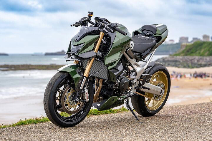 Hornets vs Transalps: Custom Hondas face off at Wheels and Waves