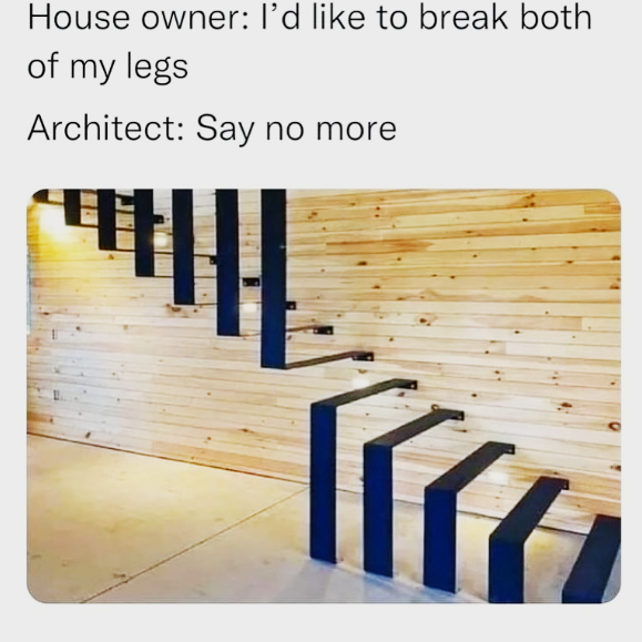 Stairs to nowhere and other bad ideas: 26 architecture fails that ...