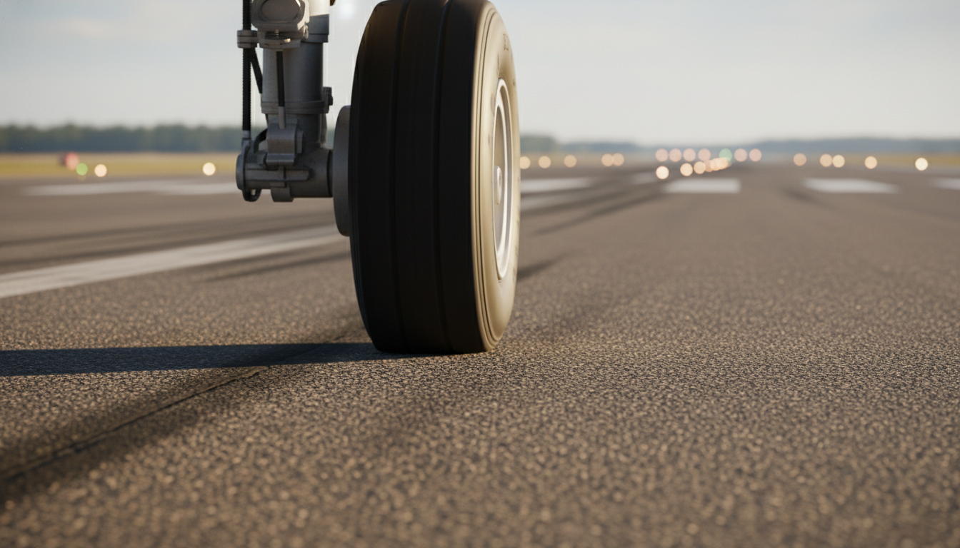 Unlocking the mystery of how airplane wheels land