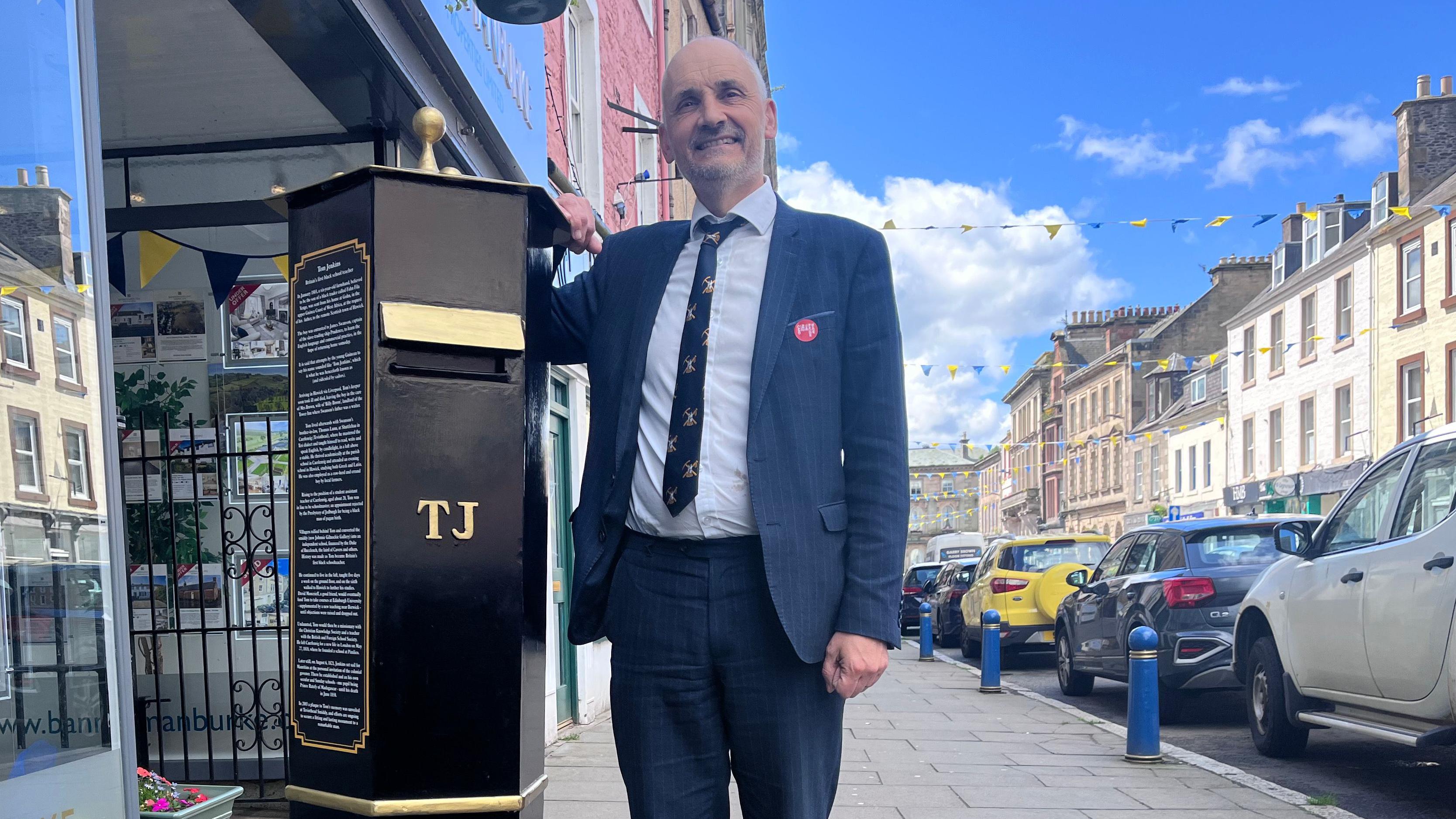 Black post box to mark home of UK's first black school teacher